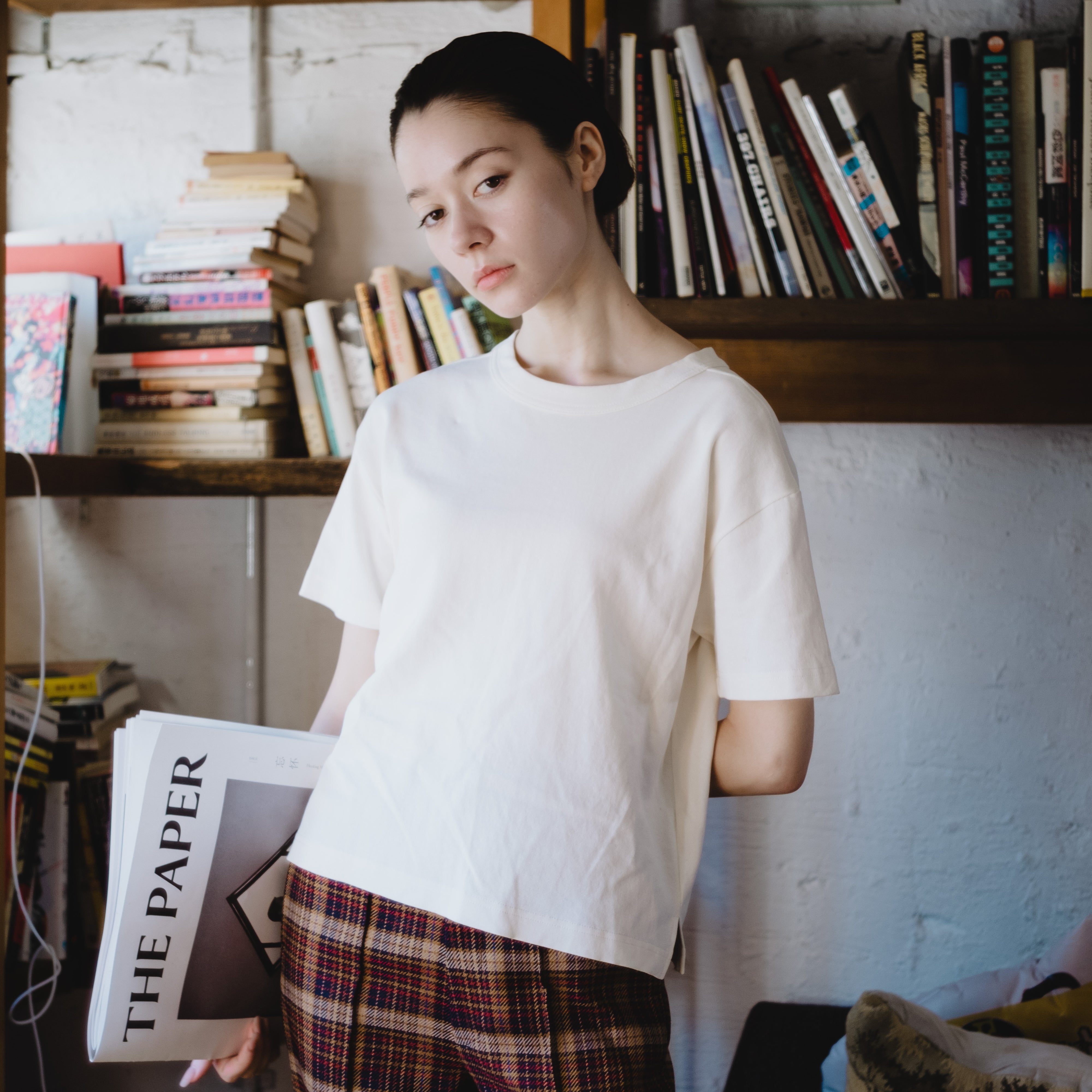 地球に還る、100%和紙Tシャツ – syncs.earth